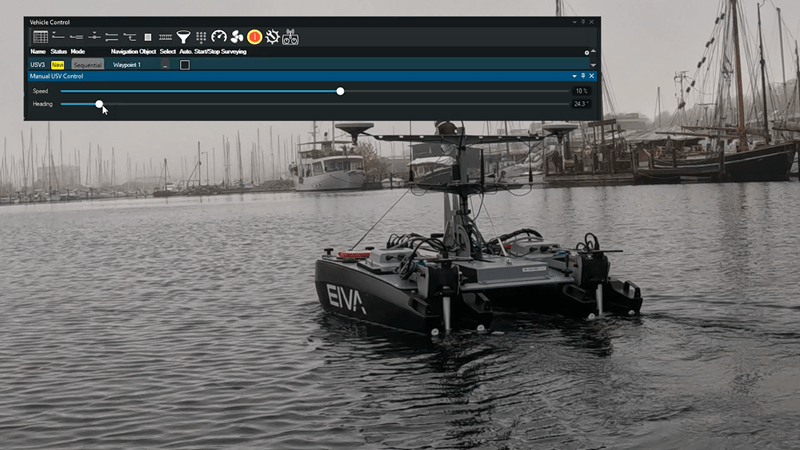 EIVA autopilot software provides more vehicle control