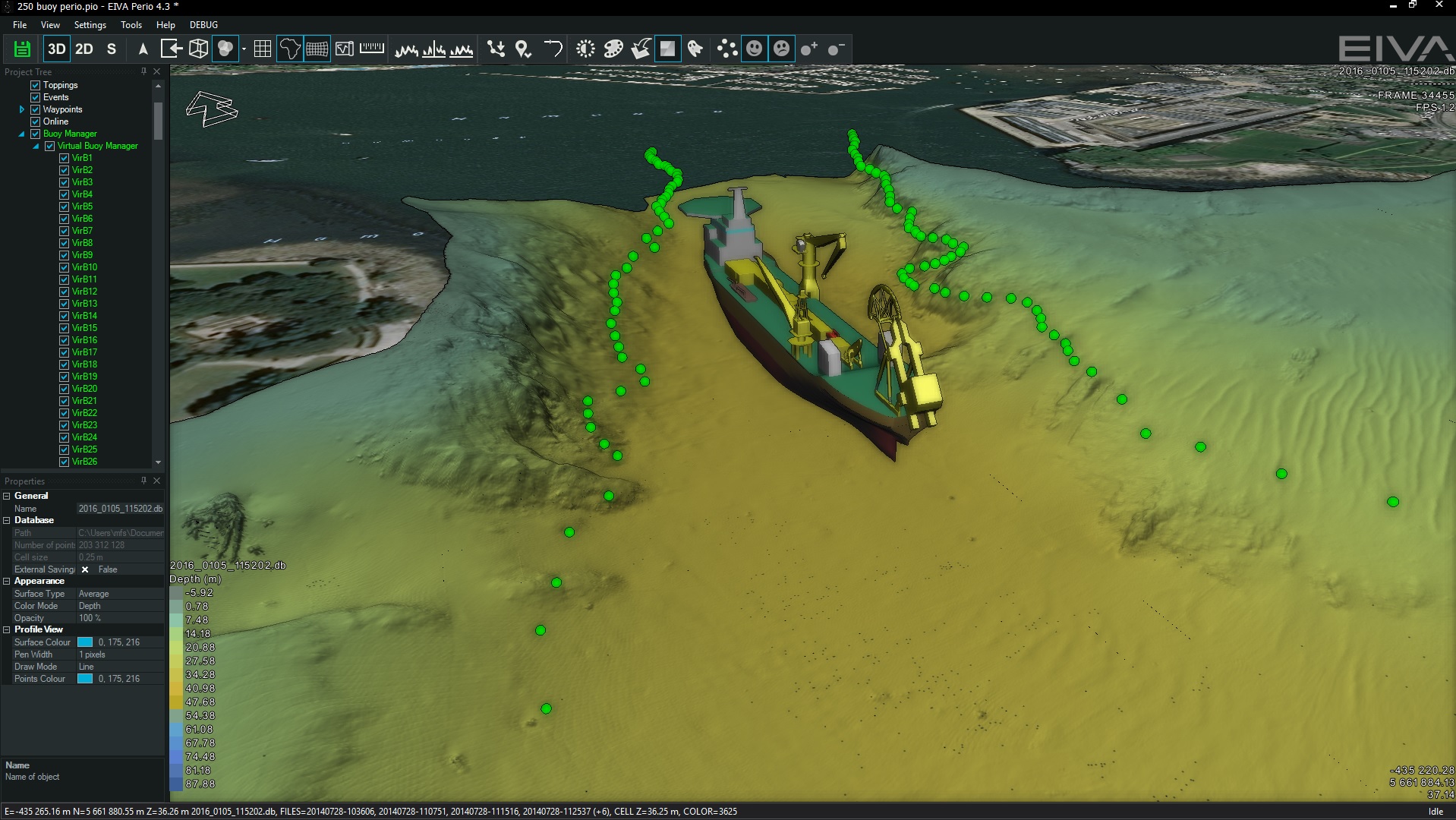 Update to EIVA's virtual buoy navigation-aid software
