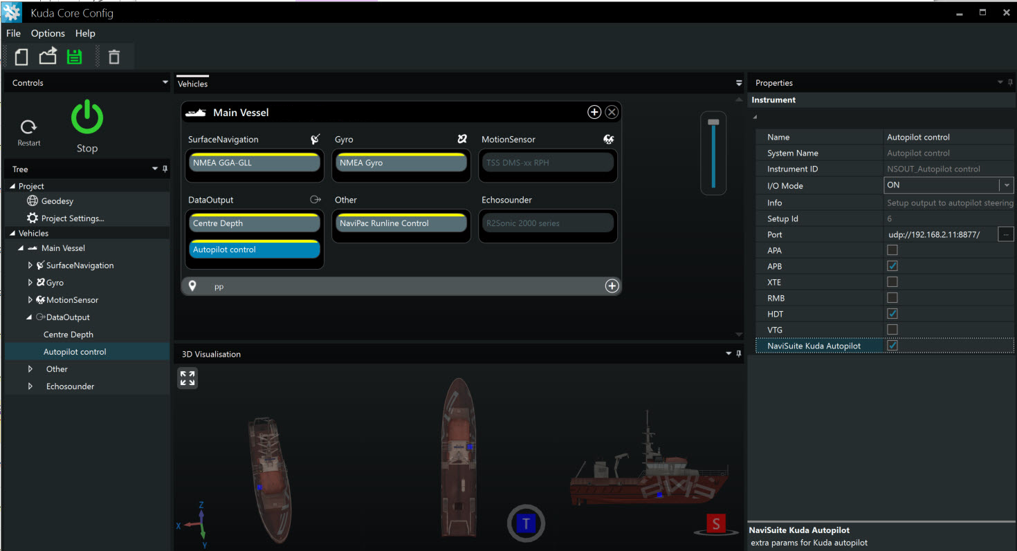 EIVA autopilot software provides more vehicle control