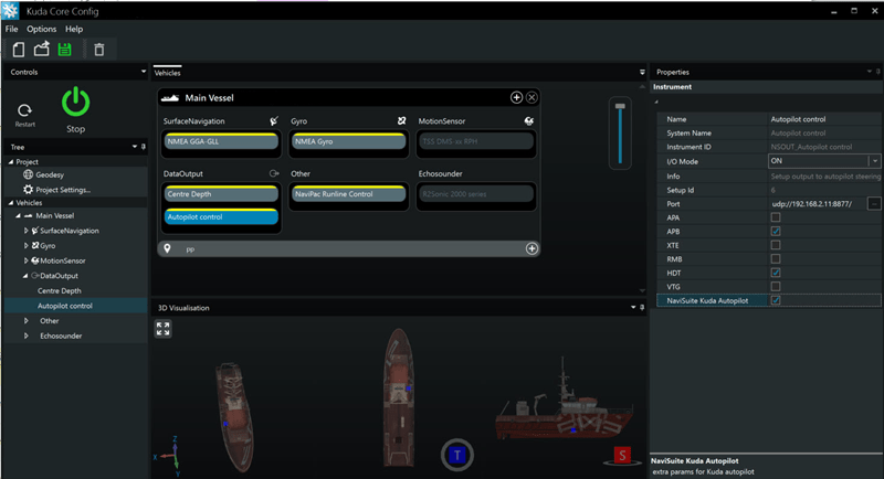 EIVA autopilot software provides more vehicle control