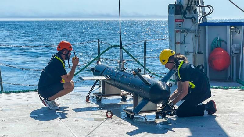 Upcoming UXO survey solution for towing by USVs