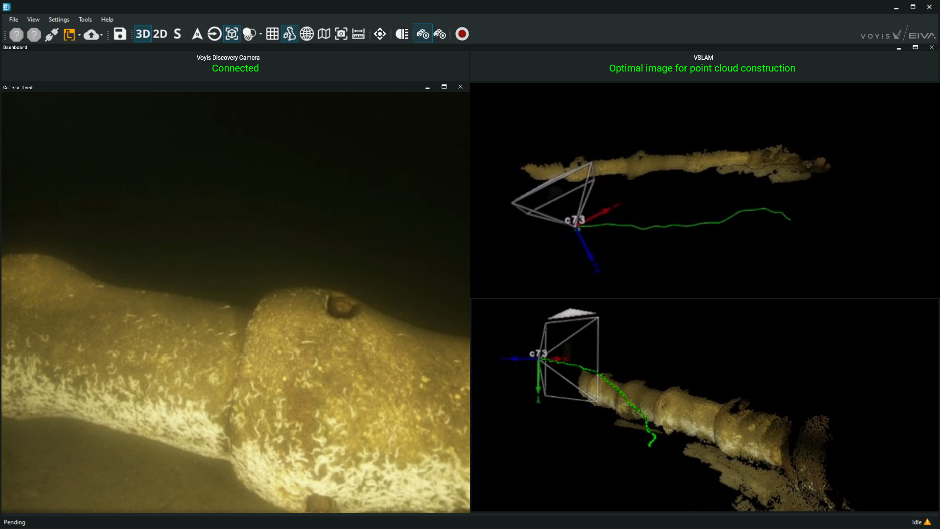 VSLAM & photogrammetry methods for digital twinning