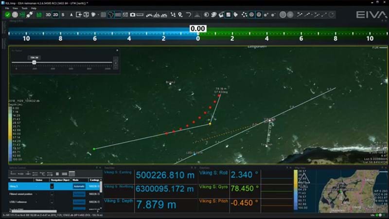 Navigation and positioning software - NaviPac